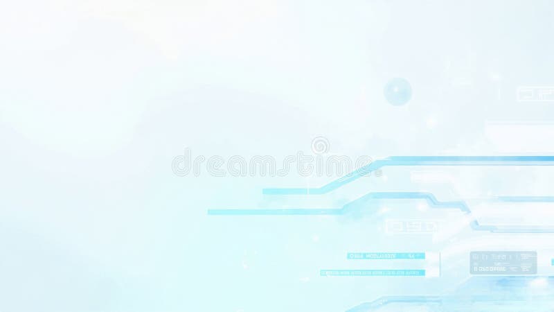 Futuristic Abstract Blue Background. Future Technologies Stock ...