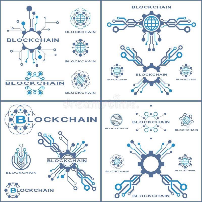 Futuristic Abstract Crypto Currency Sign. Stock Vector - Illustration ...