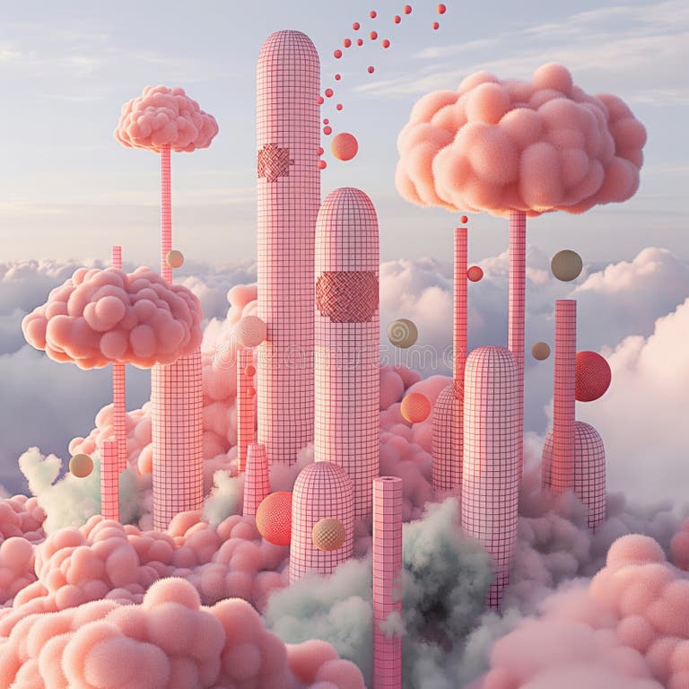 Futuristic Pink Landscape Stock Illustrations – 10,378 Futuristic Pink ...