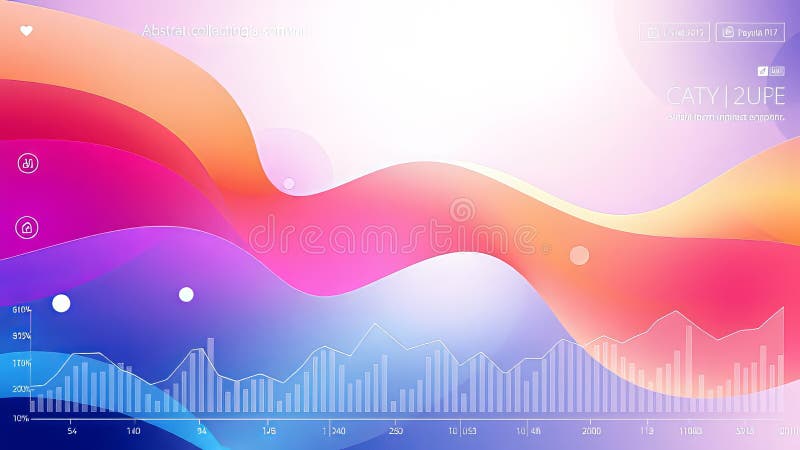 Futuristic Abstract Data Collection Software Interface Design Concept a ...