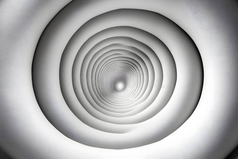 Futuristic Abstract Design with Concentric Circular Patterns in ...