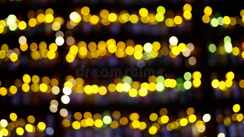Futuristic Abstract Digital Blurred Bokeh Horisontal Light Background ...