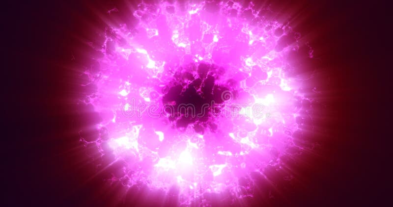 Futuristic Abstract Exploding Rings Circles Glowing Radiant Magical ...