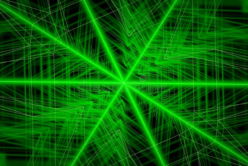 Futuristic Abstract with Glowing Electric Bright Neon Lines Vj Loop 3d ...