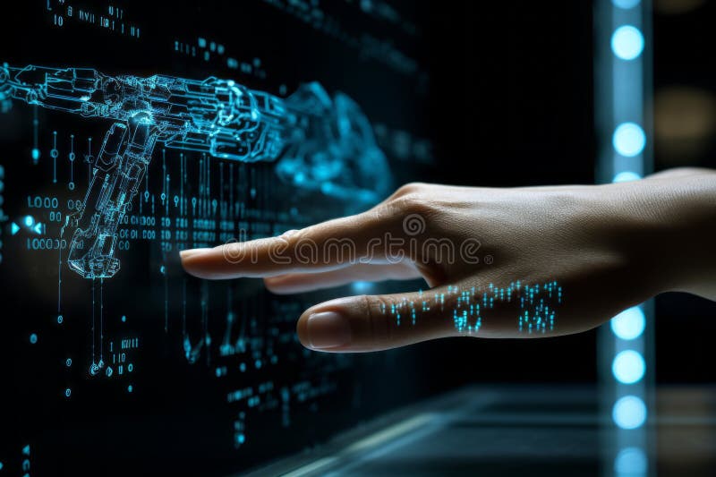 Human Digitalization Stock Illustrations – 337 Human Digitalization ...