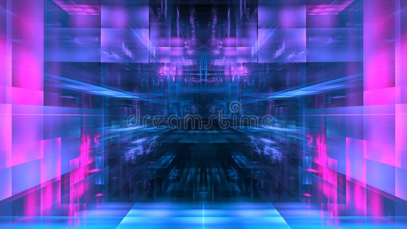 Futuristic Abstract Light, Perspective, Glowing Background, Technology ...