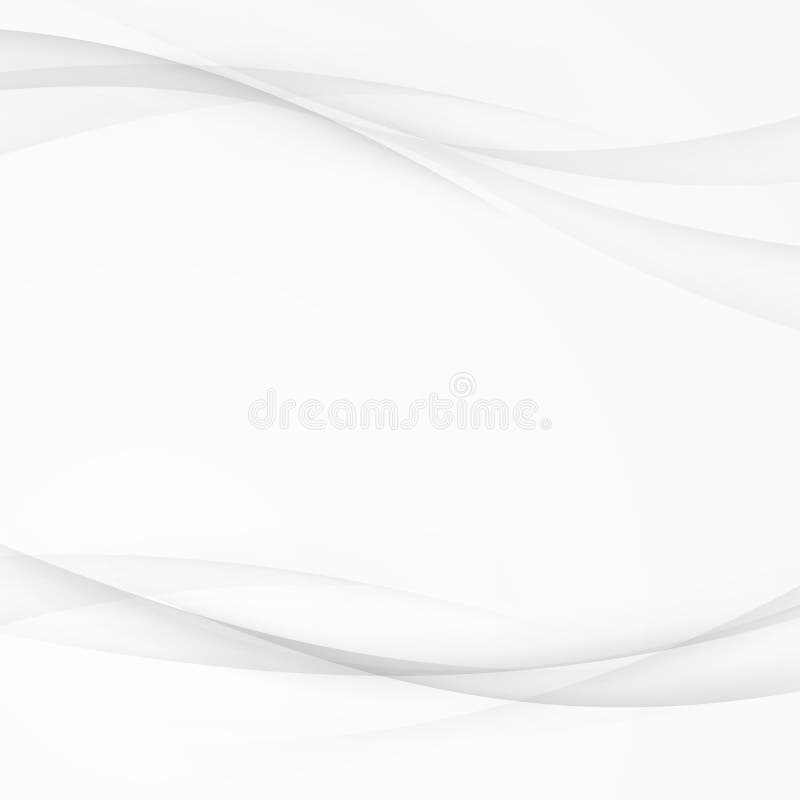 Mild Soft Abstract Transparent Grey Swoosh Lines Background Stock ...