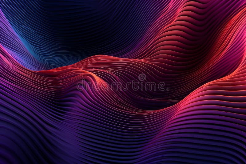 Futuristic Abstract Neon Background, Textures with Blue and Red ...