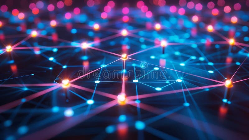 Abstract Network Connection: Data Flow, Digital Communication ...