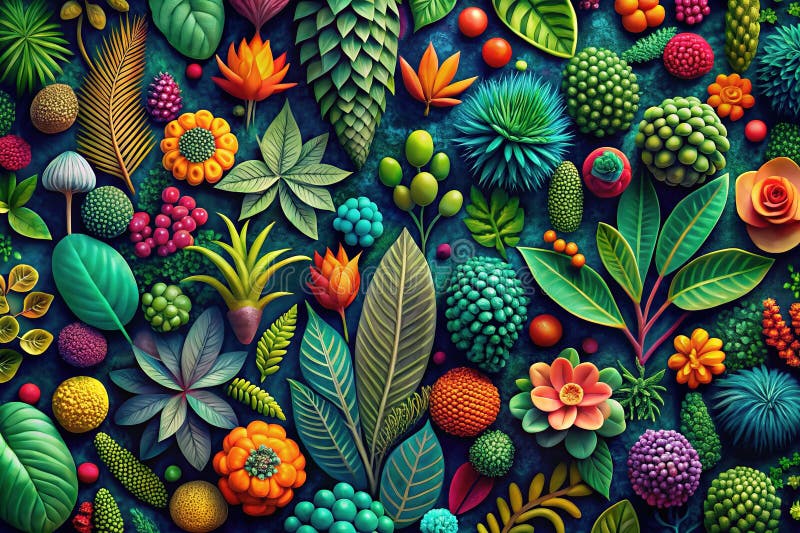 Futuristic Abstract Plant Forms an Evolving Biomorphic Design ...