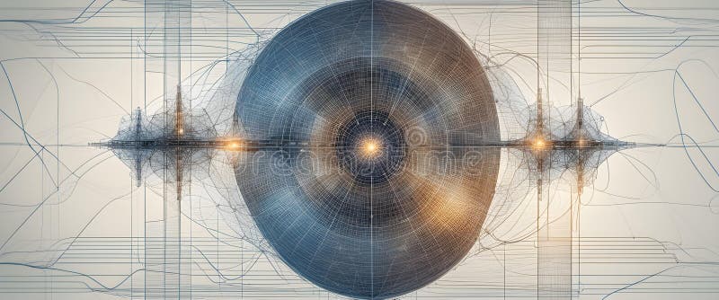 A Futuristic, Abstract Representation of Complex Business Strategies ...