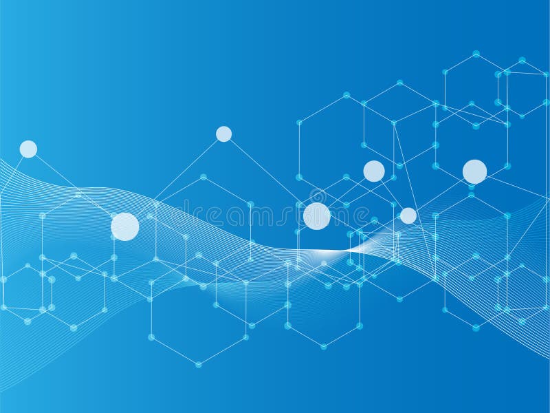 Futuristic, Abstract Technology Background. Hi-tech. Vector ...