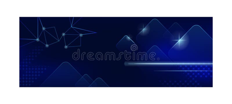 Futuristic Abstract Technology Cybernetic Circuit Website Banner ...