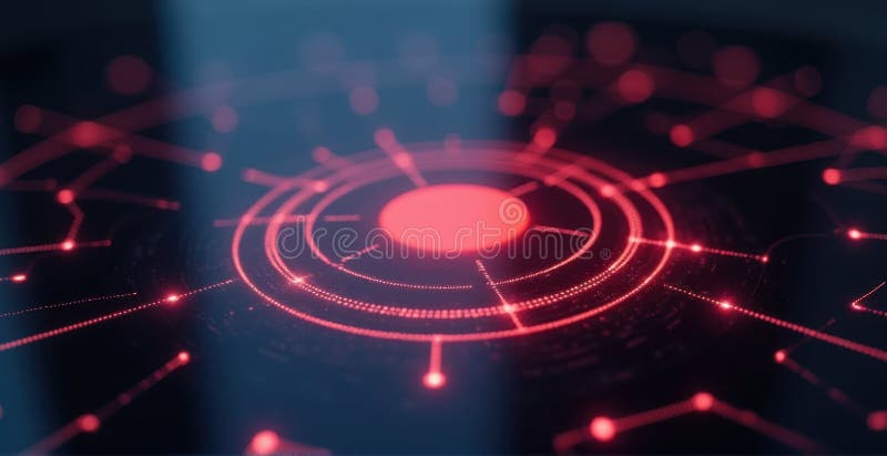 Futuristic Access Control Panel High-tech Environment Digital Interface ...