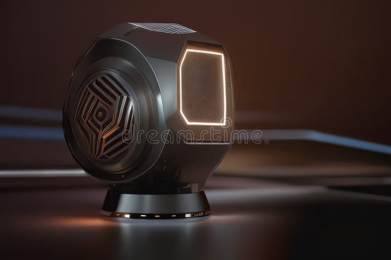 Futuristic Aesthetic of a Technological Object with Various Layers and ...