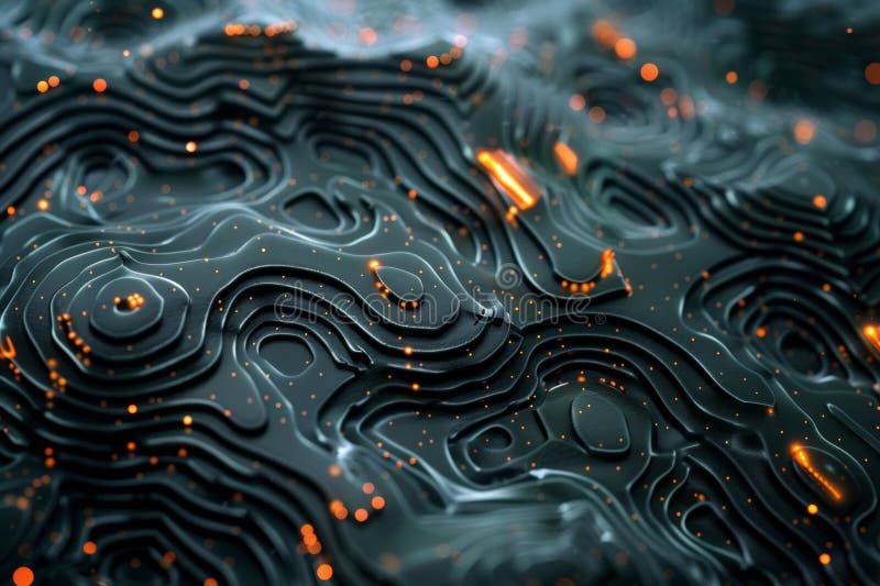 Futuristic AI Abstract Background, Blending Technology and Creativity ...