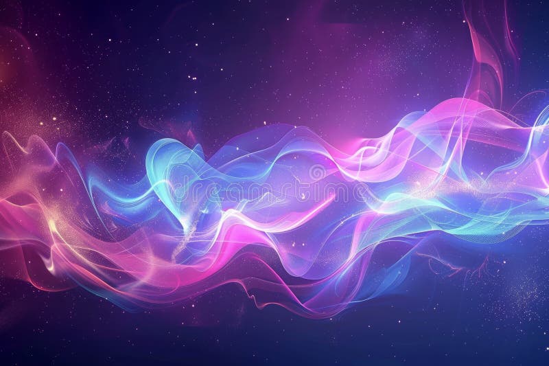 Futuristic AI Abstract Background, Blending Technology and Creativity ...