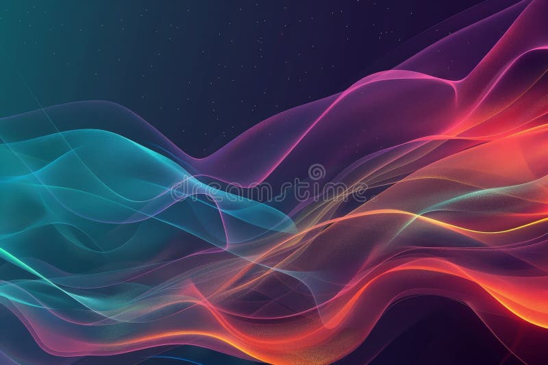 Futuristic AI Abstract Background, Blending Technology and Creativity ...