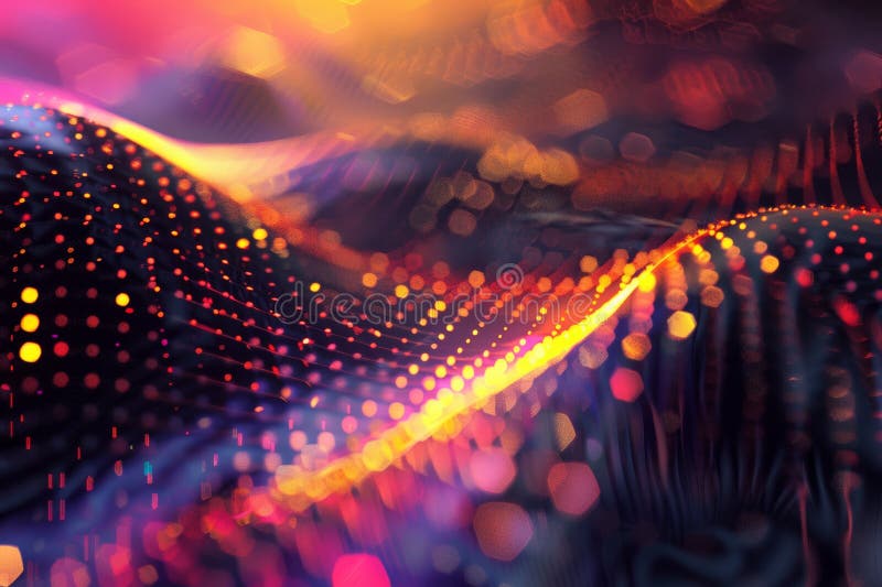 Futuristic AI Abstract Background, Blending Technology and Creativity ...