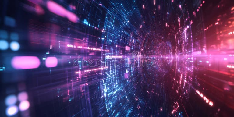 A Futuristic AI-driven Hyper-intelligent Knowledge Database, Displaying ...