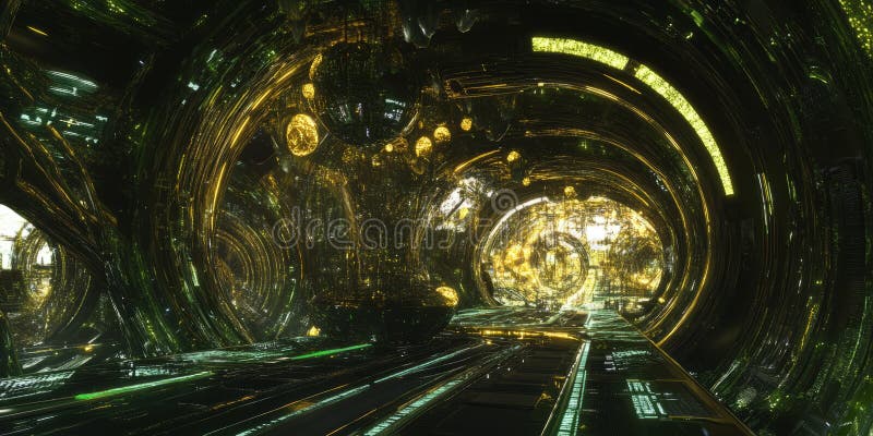 Futuristic Ai Driven Underground Smart City Stock Photos - Free ...