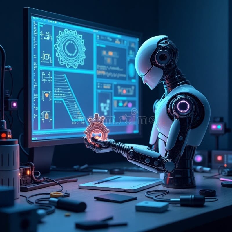 Futuristic AI 3D Printing – Smart Material Allocation, Generative Design Algorithms & Zero-Waste ...