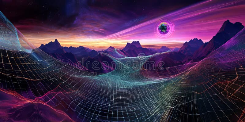 A Futuristic AI-powered Interstellar Navigation System, Featuring ...