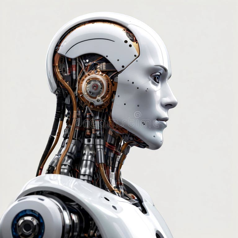 Futuristic AI-Powered Robot a Glimpse into the Future of Robotics Stock ...