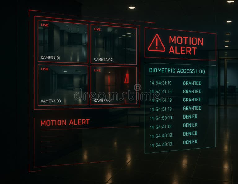 Futuristic Ai Powered Security Interface Stock Illustrations – 397 ...