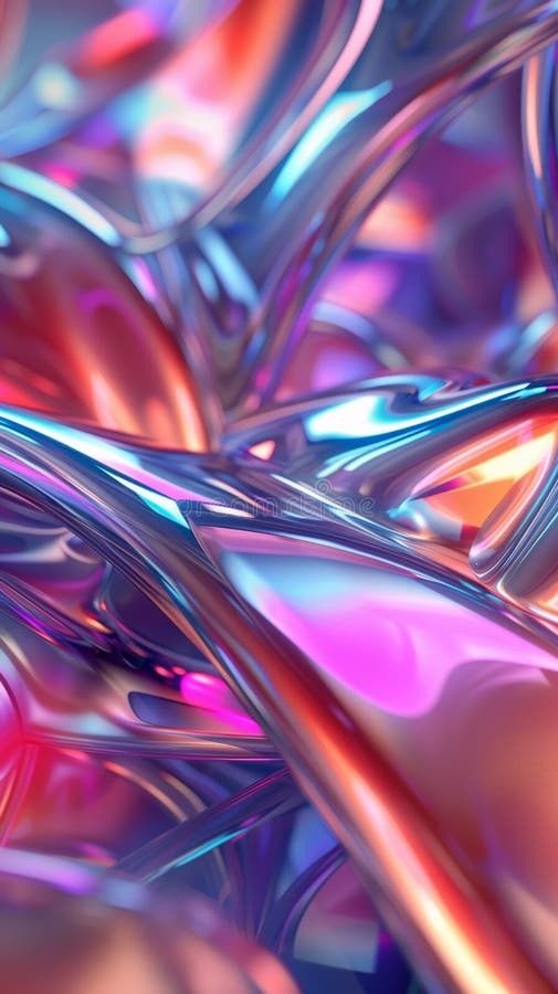 Futuristic AI Technology Background with Abstract Patterns, Neural ...