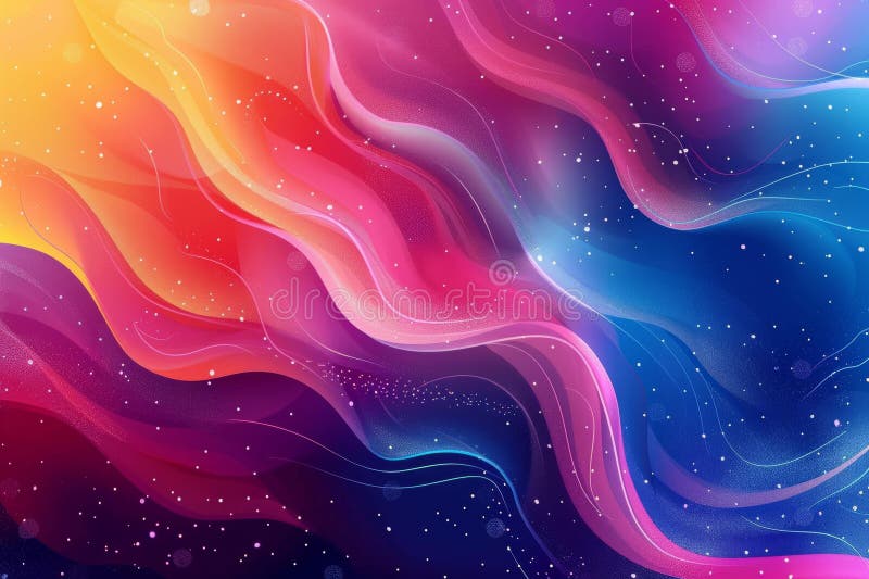 Futuristic AI Technology Background with Abstract Patterns, Neural ...