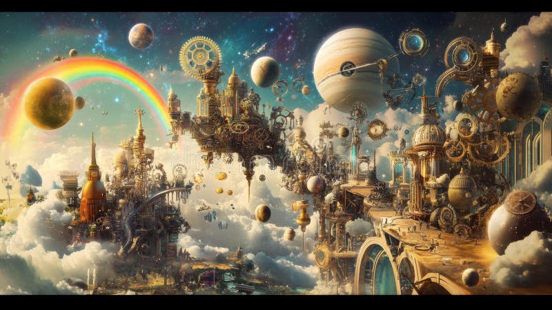 Futuristic AI Technology Generation, Digital Transformation Concept ...