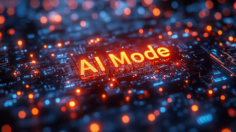 Futuristic Ai Technology Interface with Glowing Circuitry and Digital ...