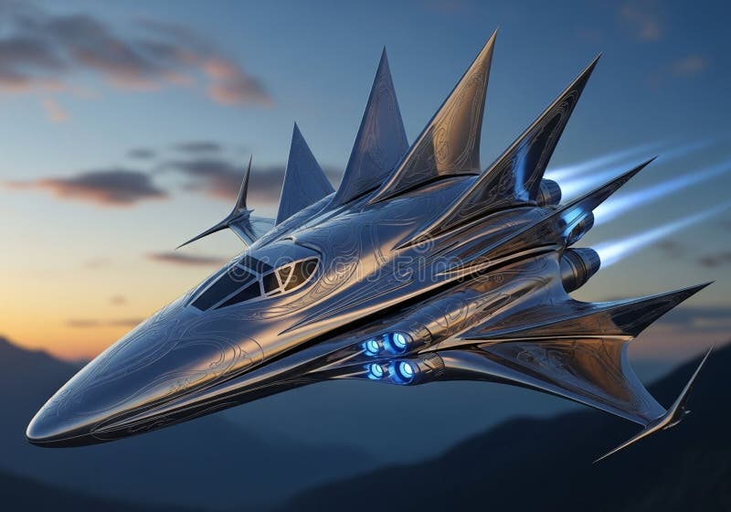 Sleek Angular Fins Stock Illustrations – 139 Sleek Angular Fins Stock ...