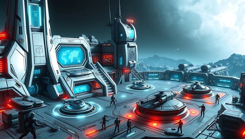 Alien Base Stock Illustrations – 5,772 Alien Base Stock Illustrations ...