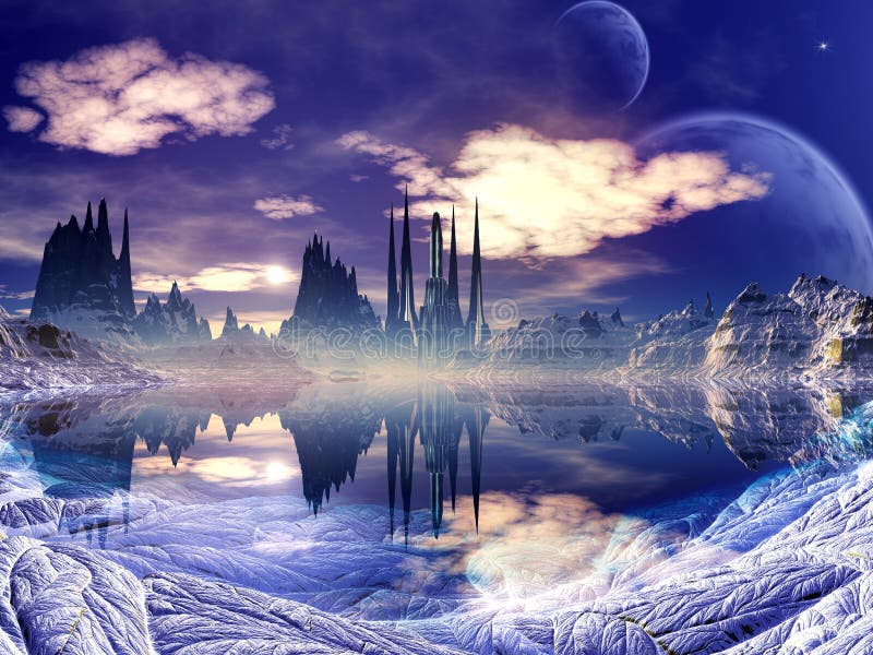 Alien Planet Scenery