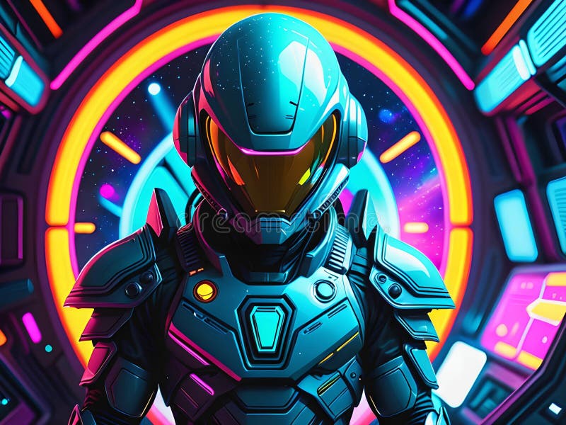 Futuristic Alien Commander: Mastering Advanced Tech in a Cosmic ...