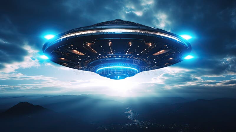 Futuristic alien tech stock illustration. Illustration of tech - 324819790