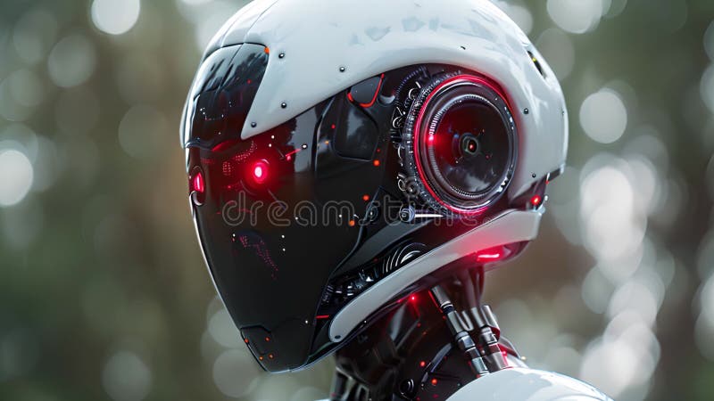 Futuristic Android: Animated Robot in Sleek Motion. Stock Video - Video ...