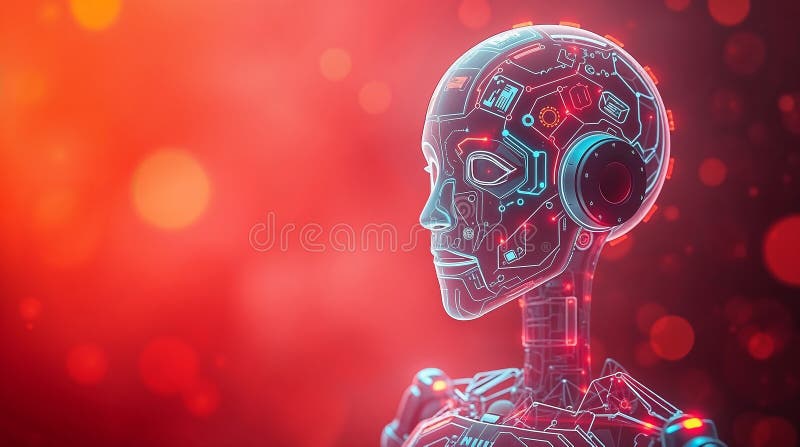 Futuristic Android Contemplating the Future of Artificial Intelligence ...