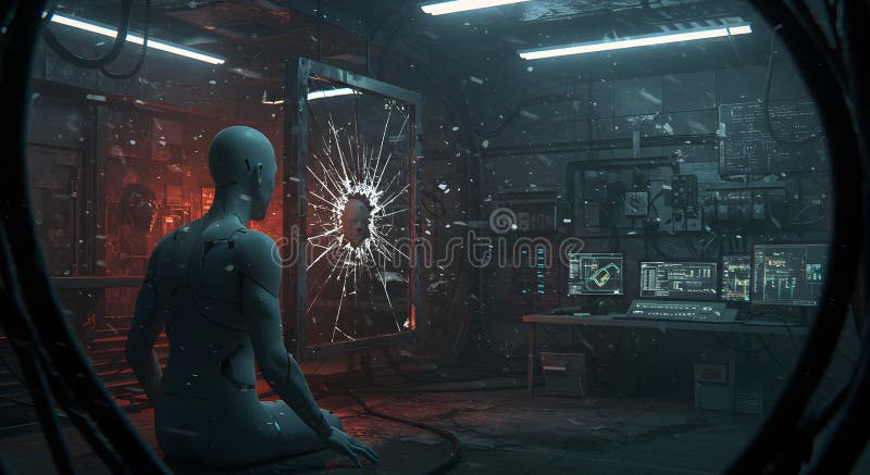 Broken Reflection stock photo. Image of broken, artificial - 370920612