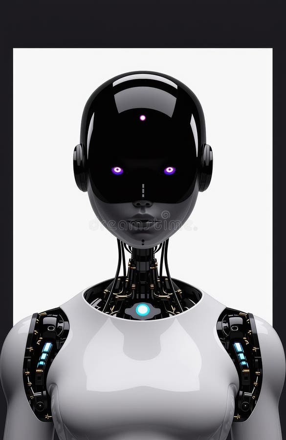 Futuristic Android Design with Sleek Features and Advanced Technology ...