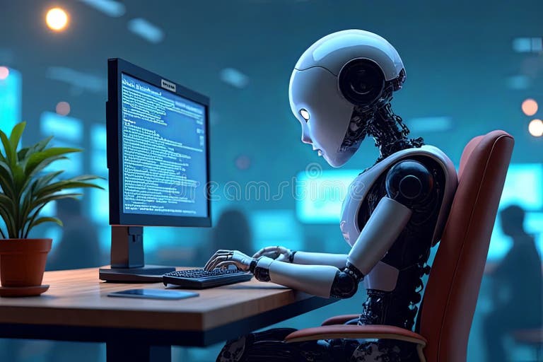 Futuristic Android Profile Stock Illustrations – 3,134 Futuristic ...