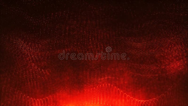 Futuristic Animated Particle Wave. Movement of Abstract Particles ... Futuristic Animated Particle Wave. Movement of Abstract Particles ...