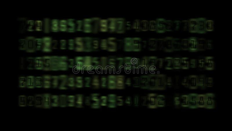 Futuristic Animation Background with Numbers. Stock Footage - Video of ...