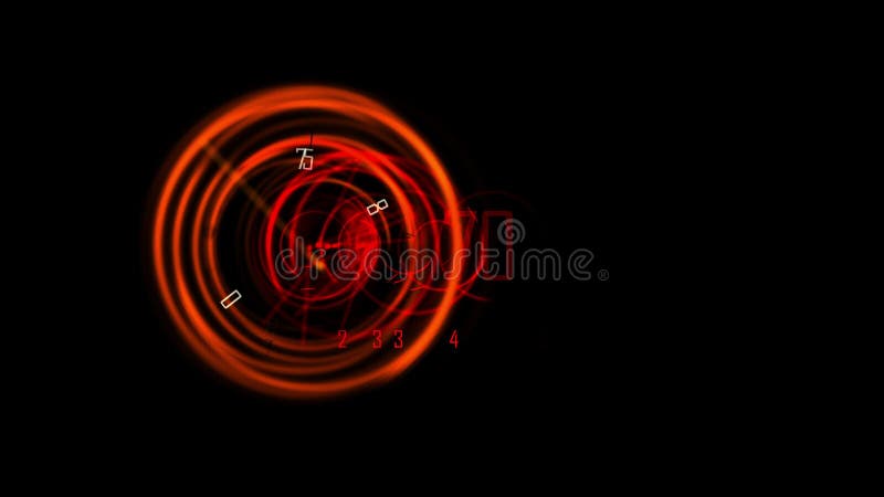 Futuristic Animation Background with Numbers. Stock Footage - Video of ...
