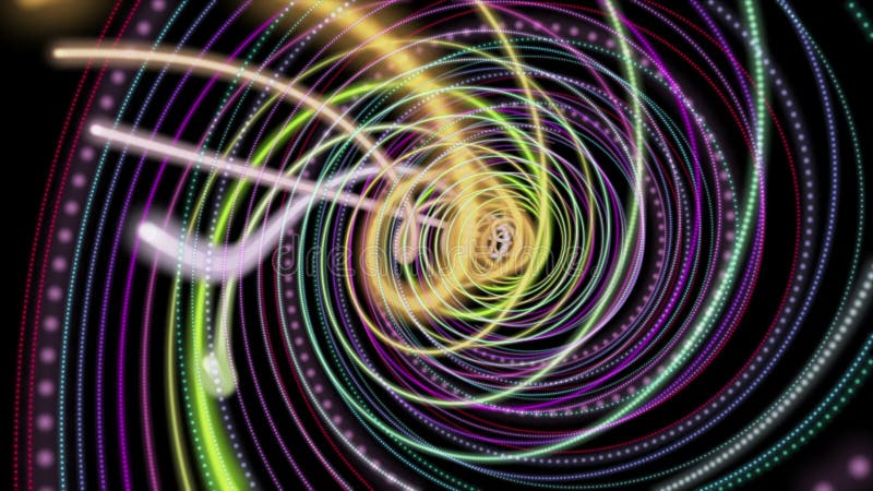 Futuristic Animation with Particle Stripe Wave Object in Slow Motion, 4096x2304 Loop 4K Stock ...