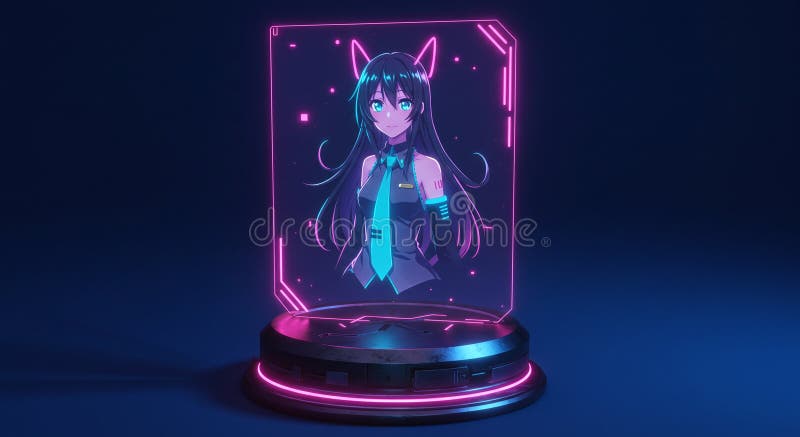 Futuristic Hologram Character Stock Illustrations – 1,543 Futuristic ...