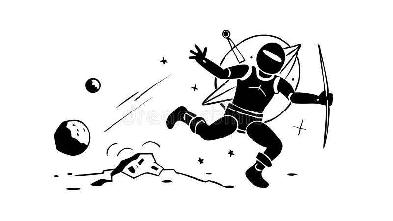 Futuristic Archer: Sci-Fi Sport Advanced Combat Training, Vector Design ...