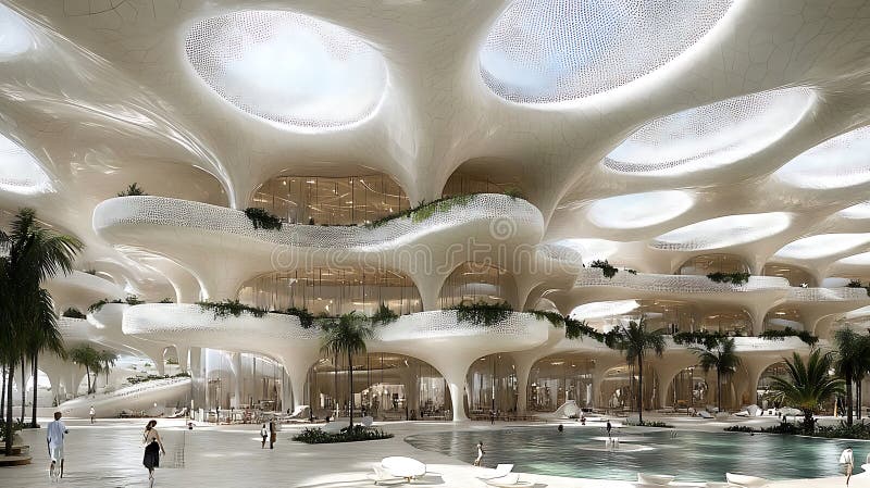 A Futuristic Architectural Design of a Complex Commercial Building ...